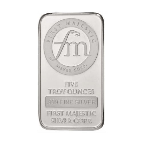 5 oz Silver First Majestic Bar – Express Gold Refining