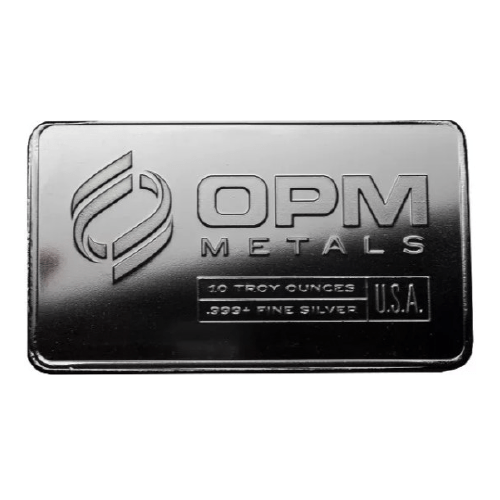 10 oz Silver OPM Bar – Express Gold Refining