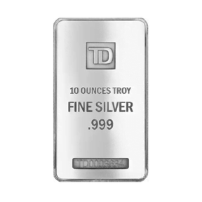 10 oz Silver TD Bar – Express Gold Refining